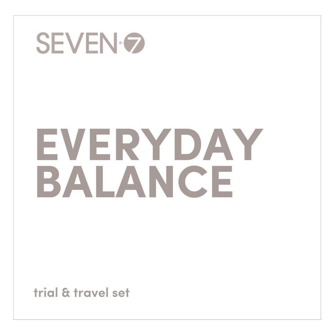 EVERYDAY BALANCE trial & travel set – SEVEN Pro Shop